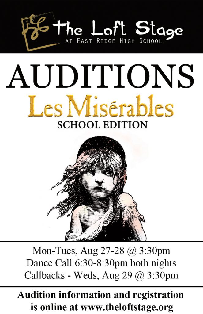 The Loft Stage Auditions For Les Mis the-loft-stage-auditions-for-les-mis