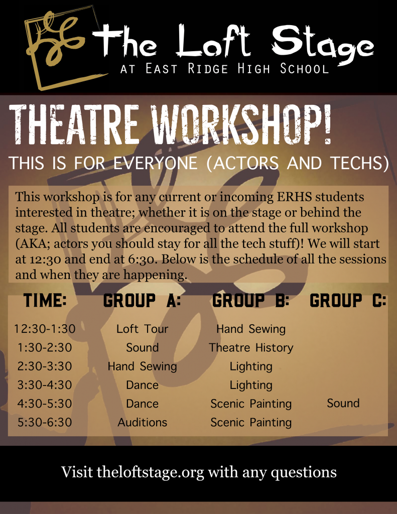 The Loft Stage Theatre Workshop – The Loft Stage